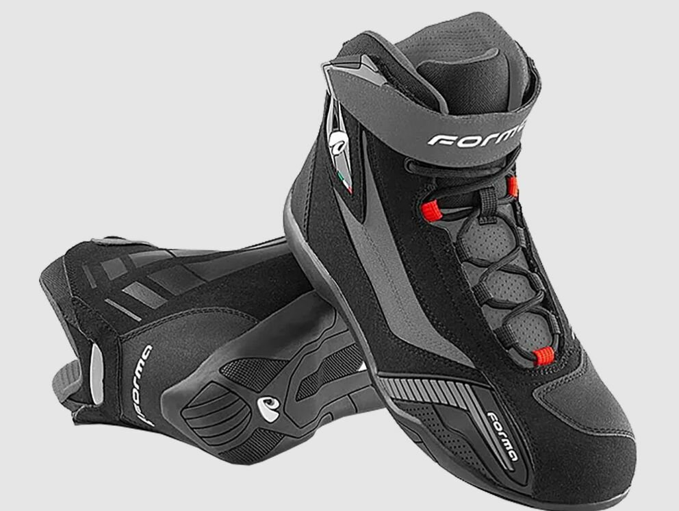 Мотоботы FORMA GENESIS, Black/Grey 40