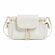 Сумка CHARLES & KEITH, фактура стеганая, молочно-белый