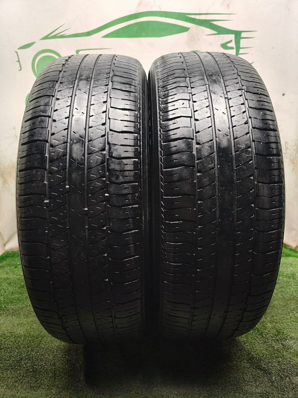 Комплект (2 шт) летних БУ шин Triangle TR257 225/60 R18 38% износ UDQ314208