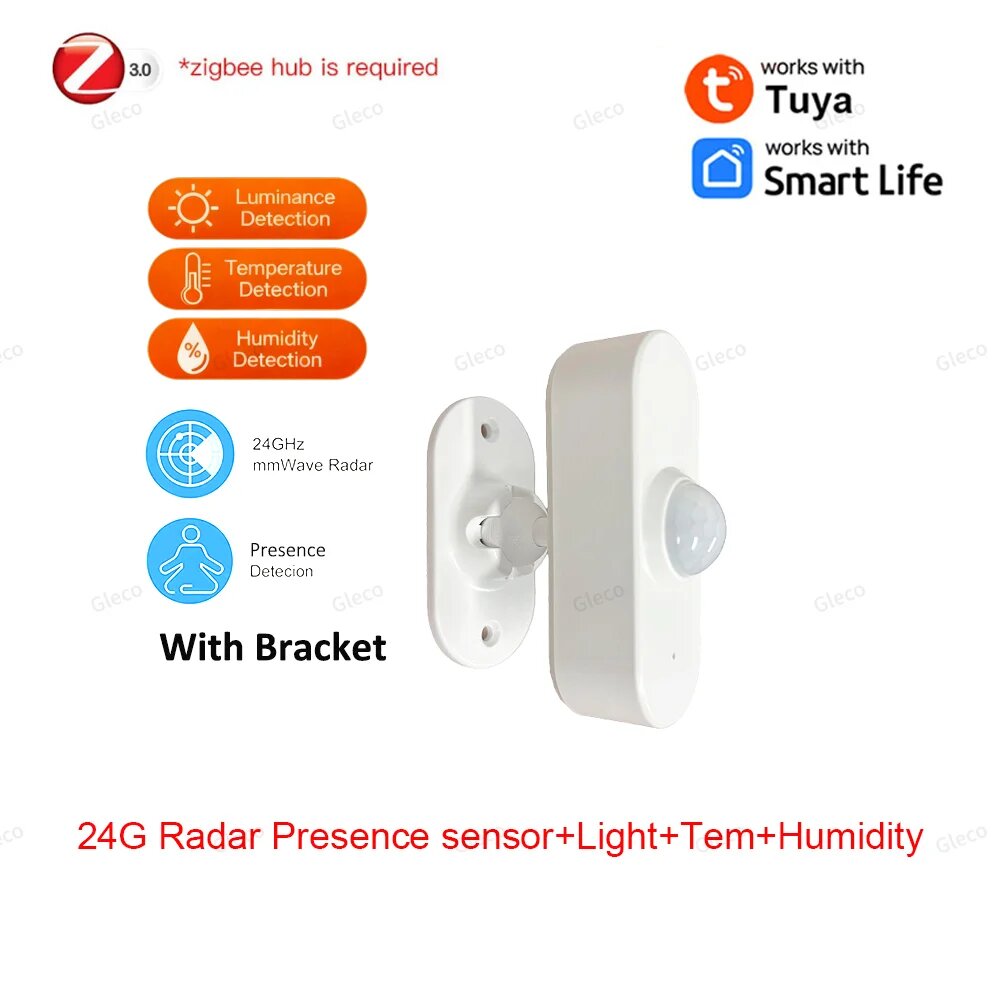 Датчик присутствия Coolo Zigbee 24G TYPE6 Stand
