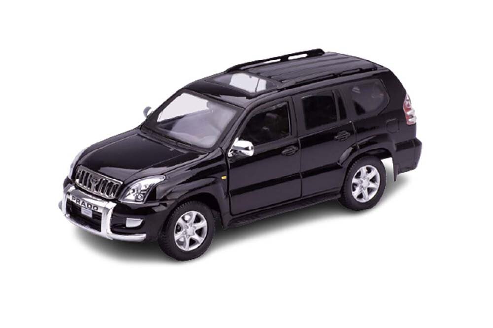 Модель коллекционная CARARAMA Toyota land cruiser prado suv black / тойота лэнд крузер прадо черный