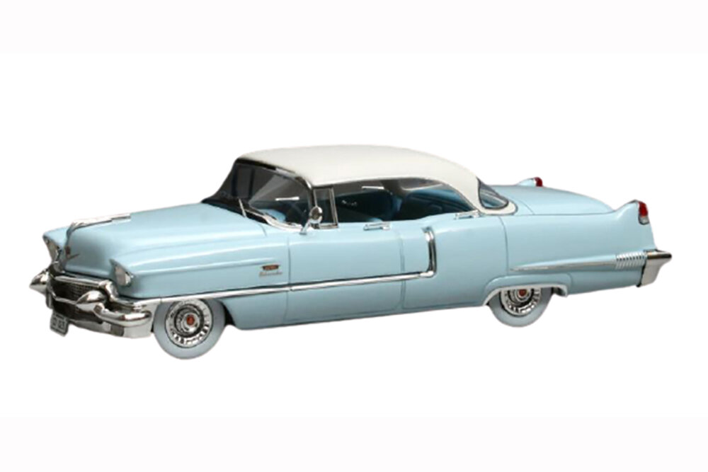 Модель коллекционная GIM Cadillac series 62 sedan de ville 1956 blue/white