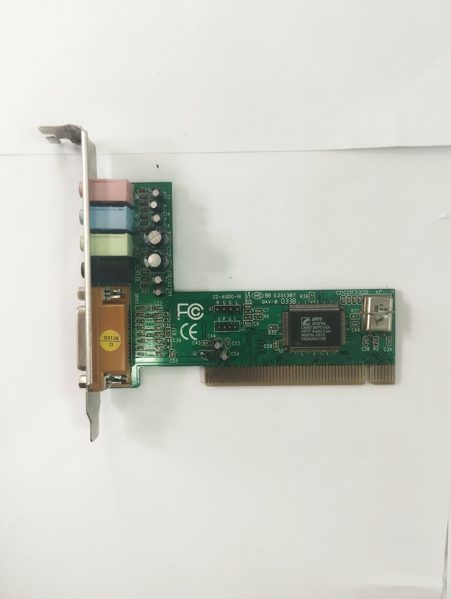 Звуковая карта PCI L-8738-4C
