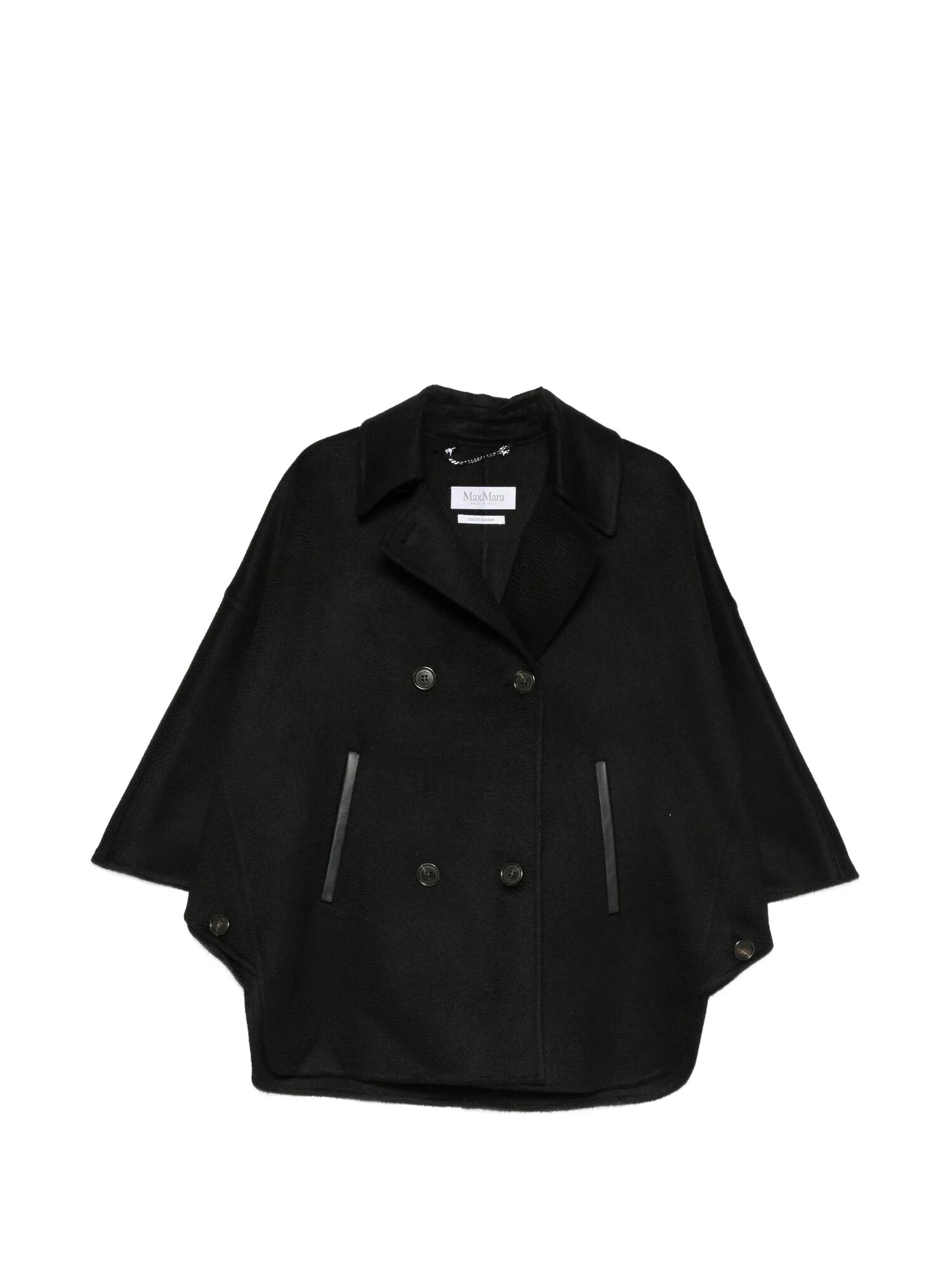 Накидка Double-breasted cape coat