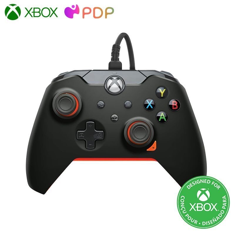 Игровой контроллер Xbox проводной оригинал PDP, новый классический геймпад для всех платформ