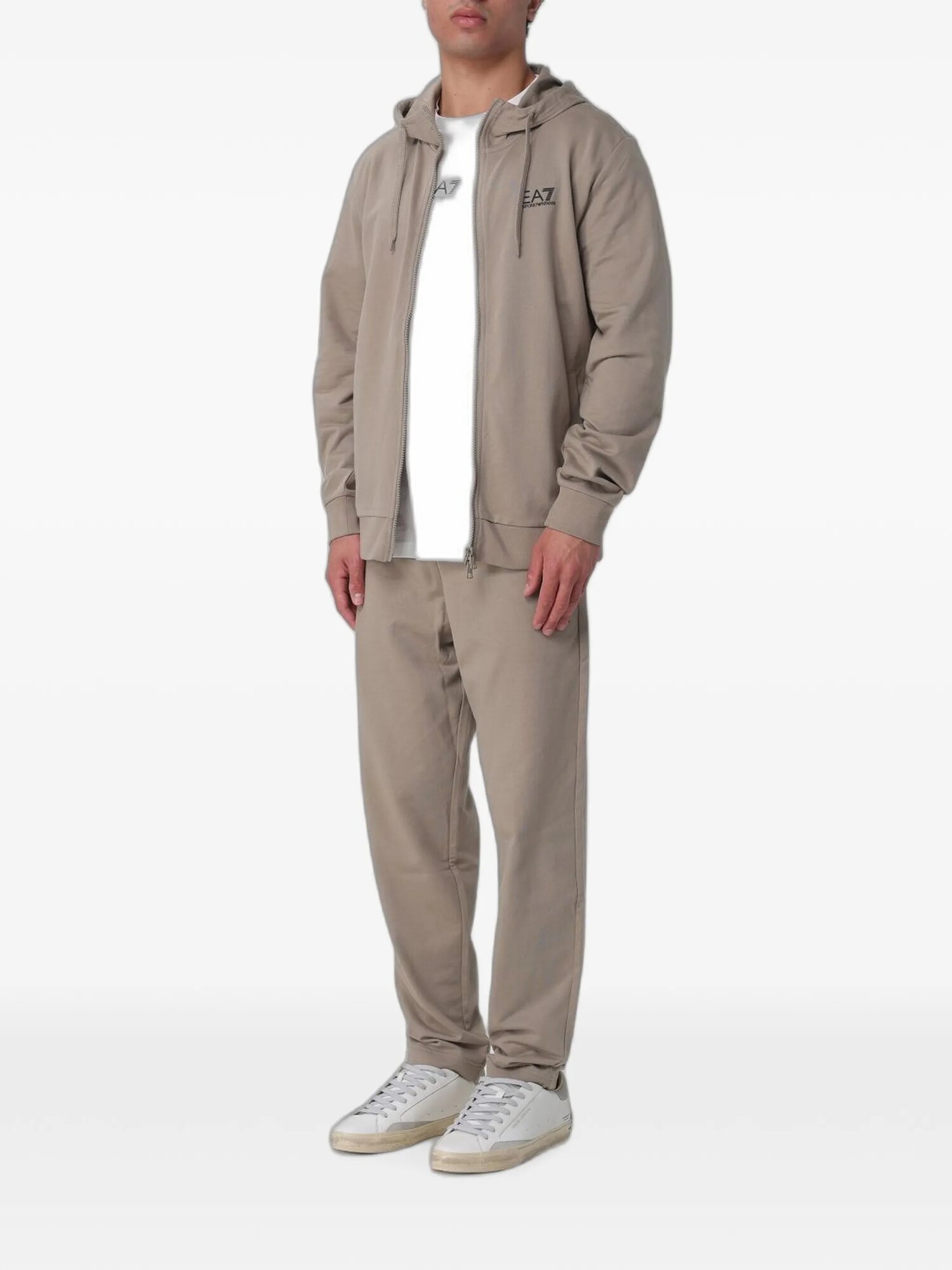 Худи EA7 EMPORIO ARMANI Logo-print tracksuit, размер 48, , разноцветный — фото 1