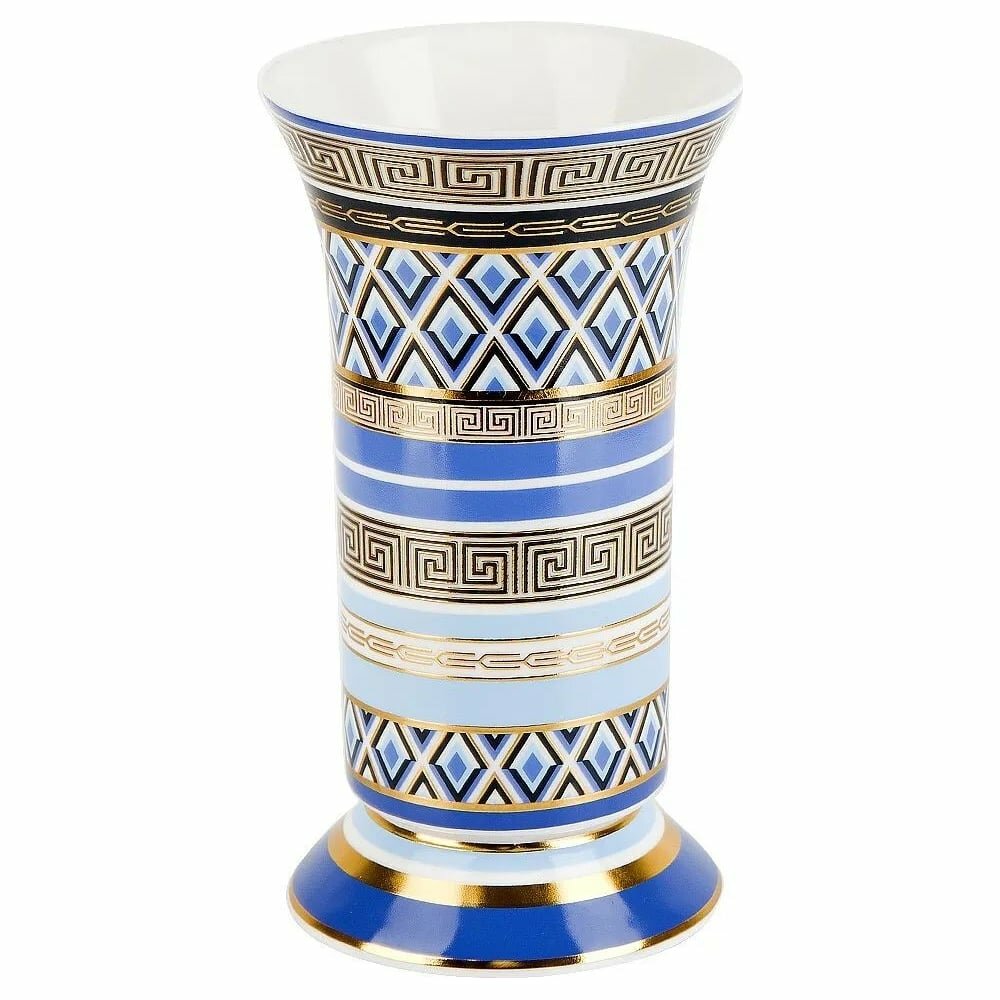 Ваза Nouvelle Golden Blue 600 мл 0200186