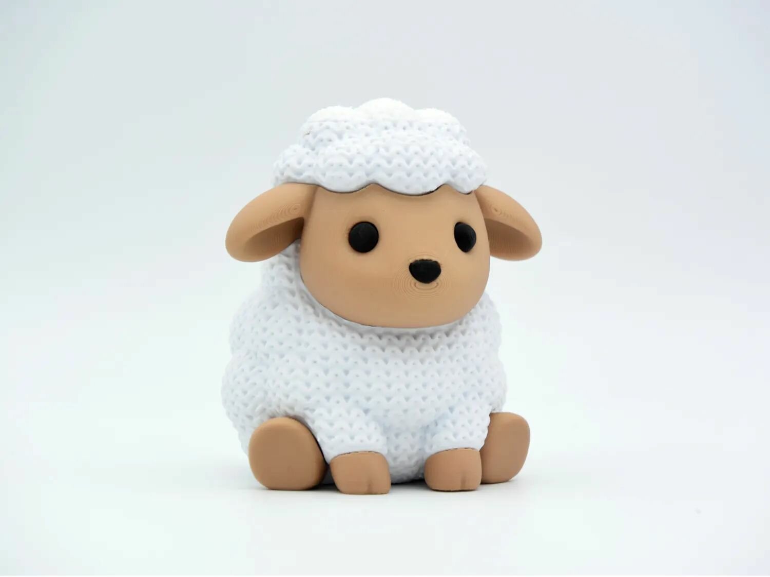 Овечка вязаная амигуруми мягкая игрушка декор