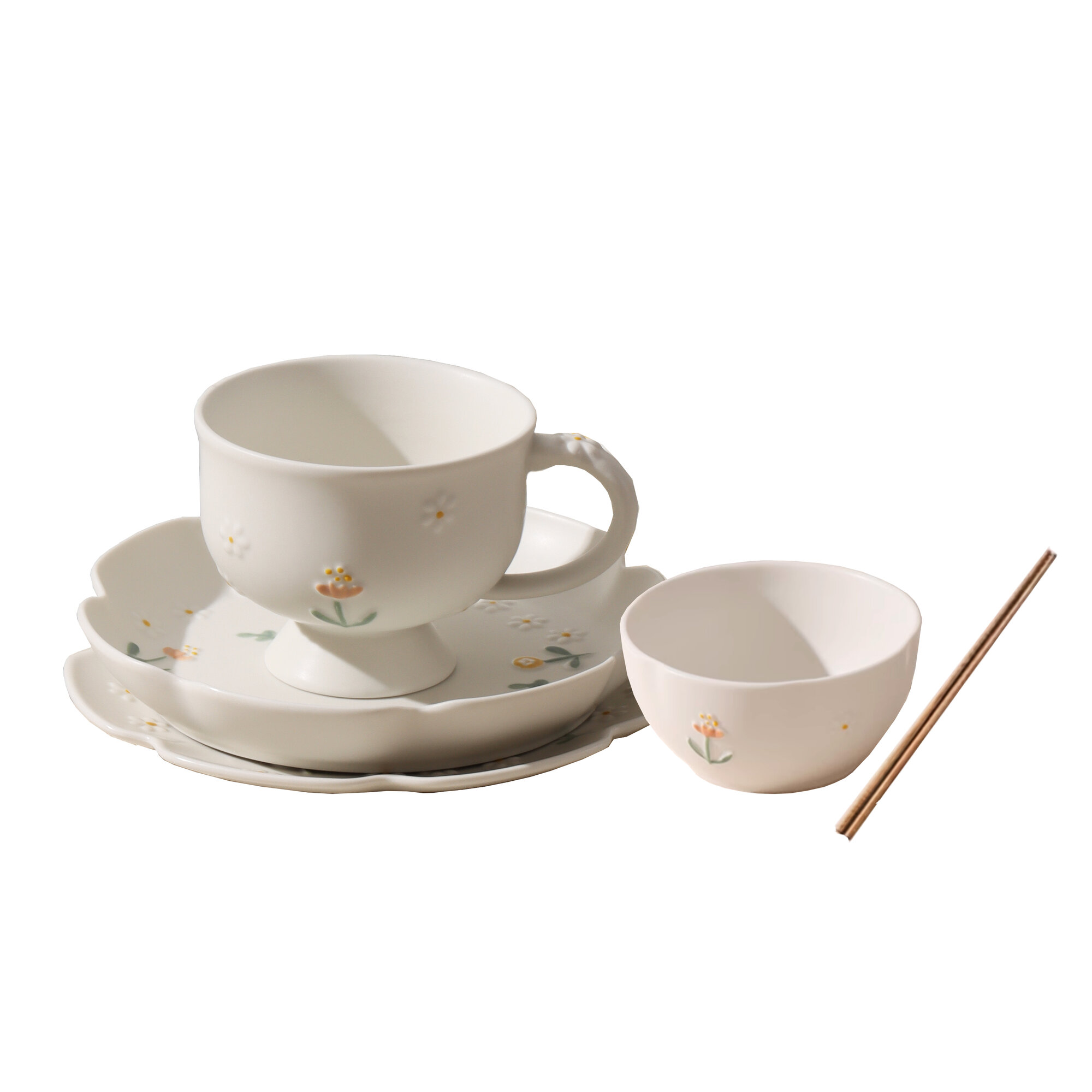 Наборы посуды унисекс KAWASIMAYA 8702776, 【Economy Pack】5-piece set for one person