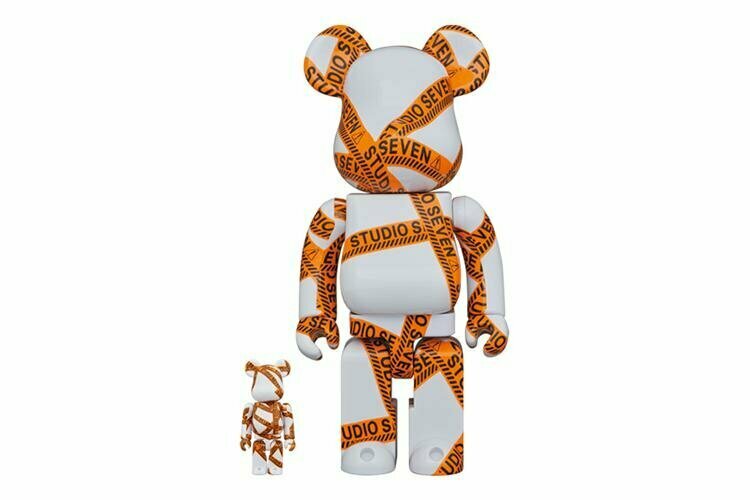 Коллекционная фигурка унисекс BE@RBRICK X Studio Seven, 100%+400%