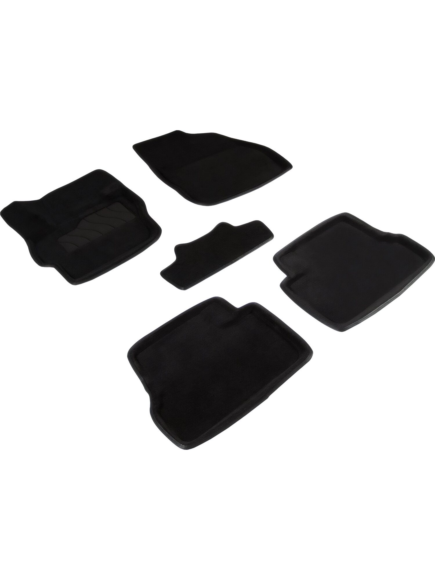 Ворсовые 3D коврики Seintex для Mazda 3 II (BL) 2009-2013 (71698)