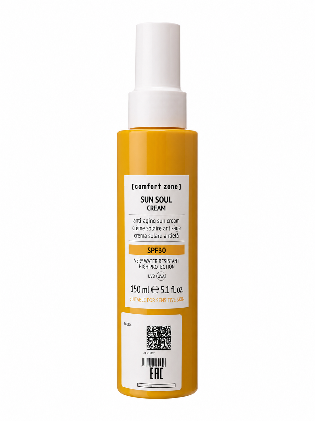 Comfort Zone "Защита от солнца" Солнцезащитный крем для тела SPF 30 / SUN SOUL CREAM SPF 30 150 мл