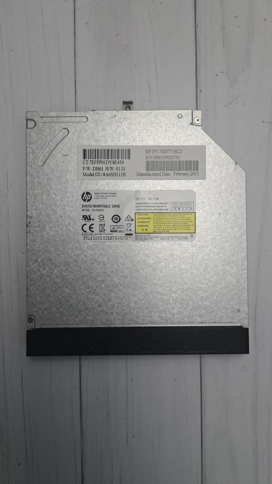 Привод DVD-RW для ноутбука HP 15-R272UR. 0ригинал.