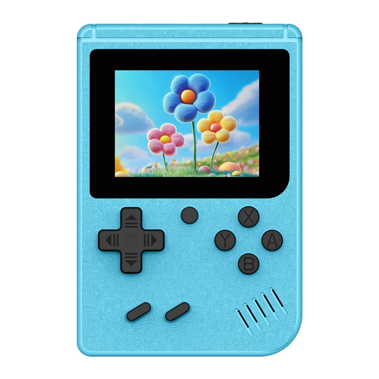 AISLPC Портативная ретро-консоль 400 игр Sup-Blue