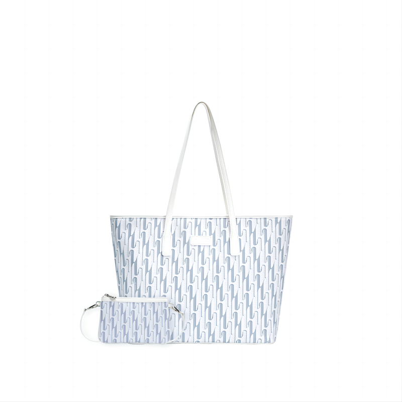 Сумка тоут  HE BAO BAO Galaxy Gray/Beige Umber, 14 шт.