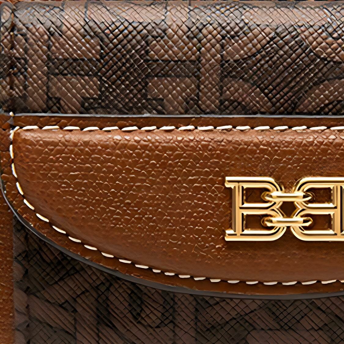 Визитница Bally, фактура плетеная — фото 1