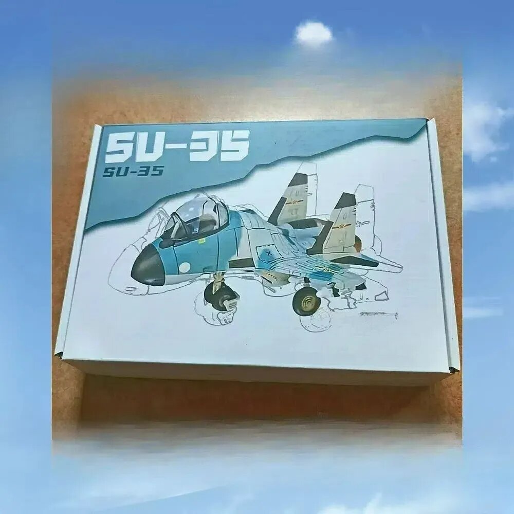 Kitty Hawk ZMQ01003 SU-35 для безклеевой яичной машины Модель сборки самолёта
