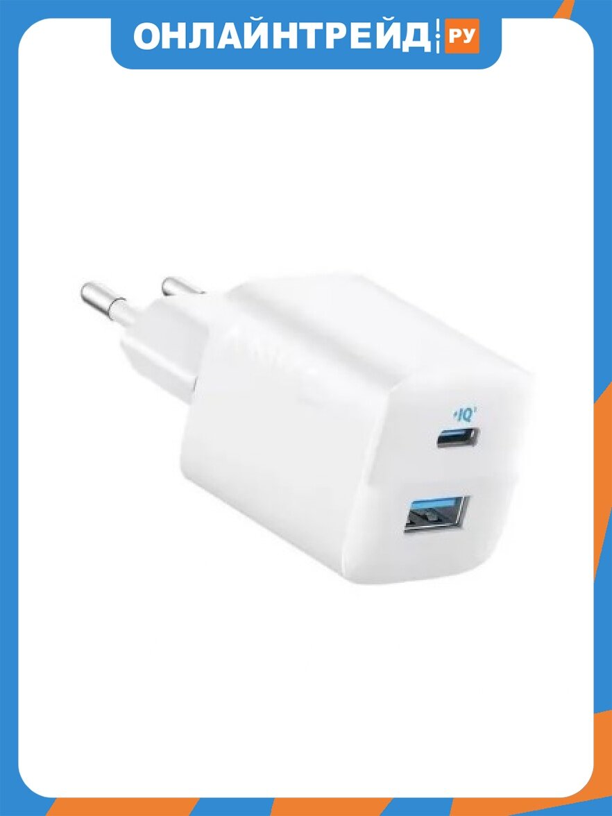 Сетевое зарядное устройство Anker 323 33Вт, белый