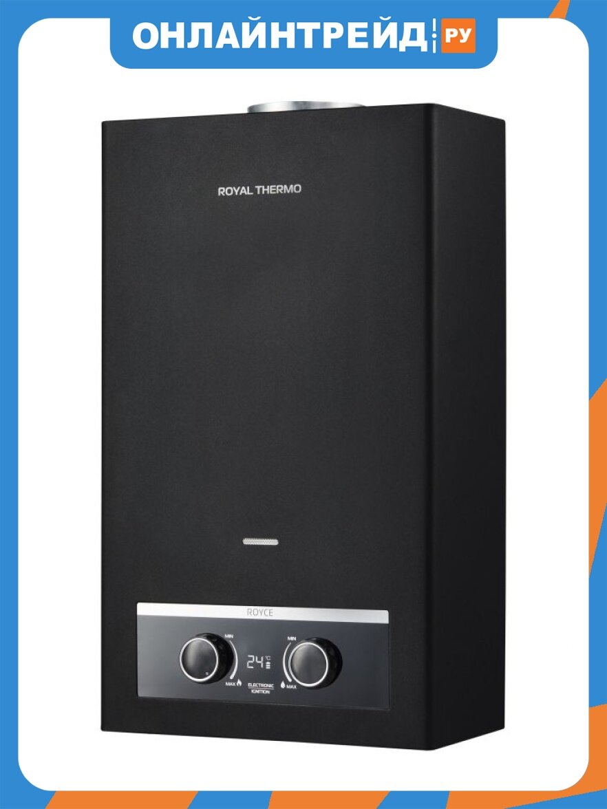 Газовая колонка Royal Thermo GWH 11 Royce Grafit