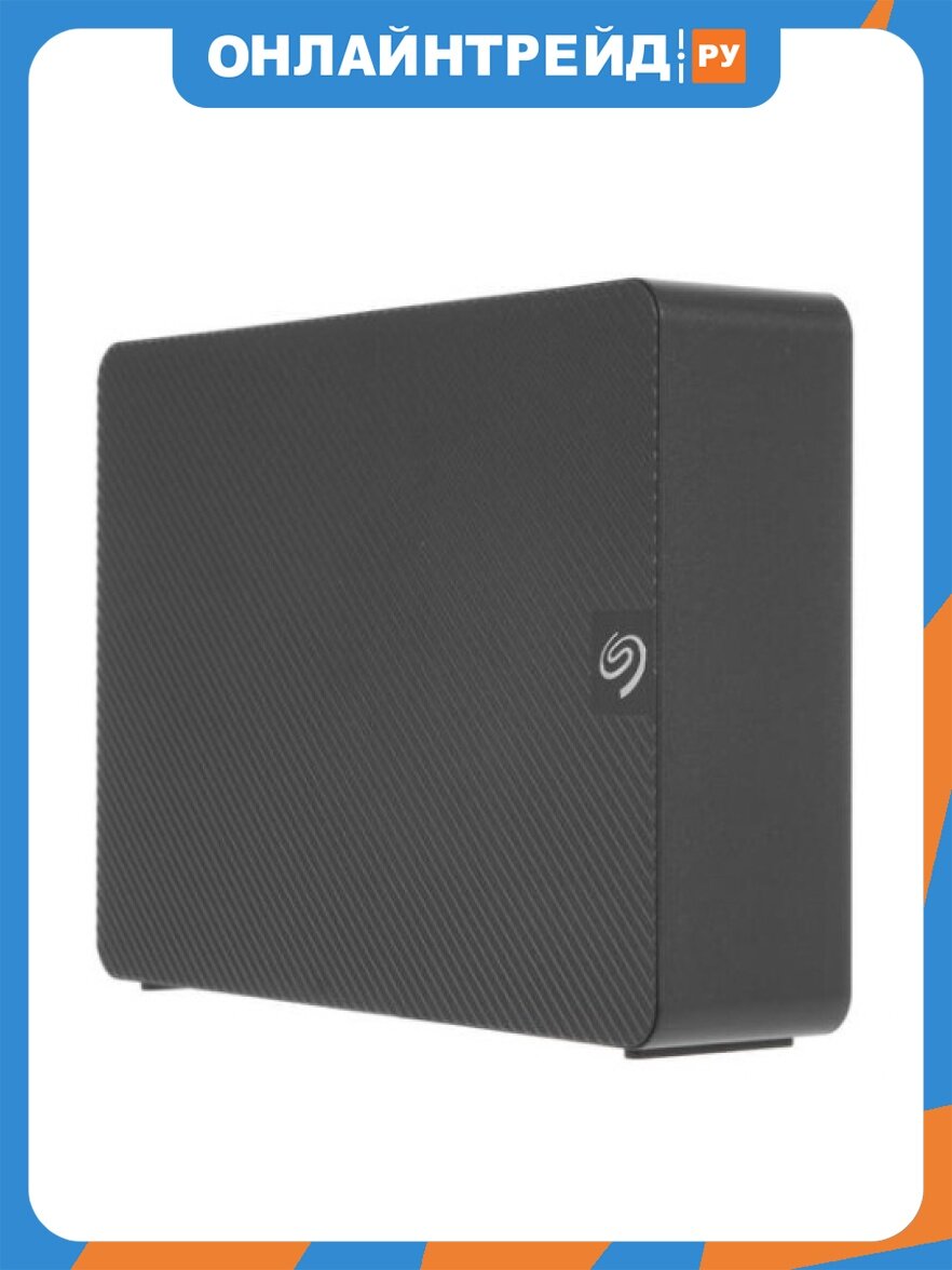 Внешний жесткий диск Seagate Expansion Desktop, 8 ТБ, USB 3.0 (STKP8000400) черный