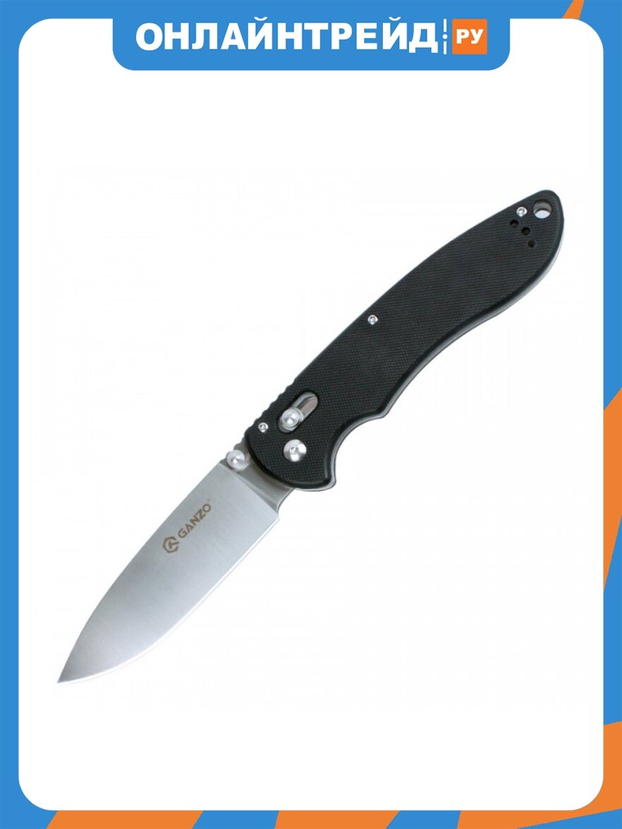 Нож складной Ganzo G740, чёрный