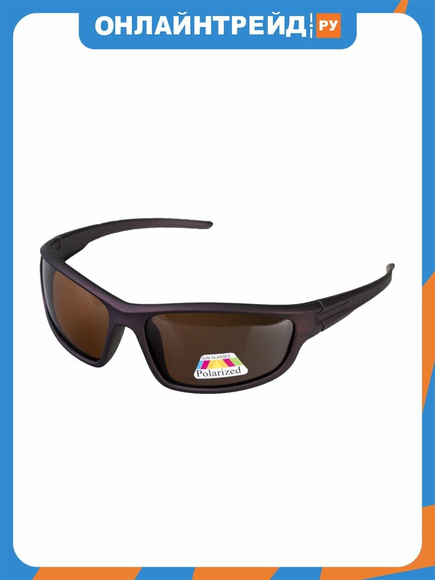 Очки поляризационные Premier Fishing PREMIER PR-OP-8228-B в чехле (коричневый)