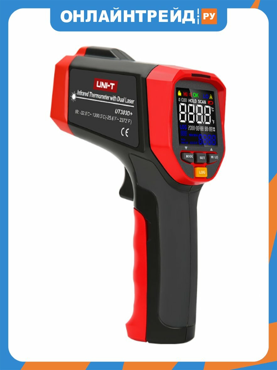 Инфракрасный термометр Uni-t UT303D+