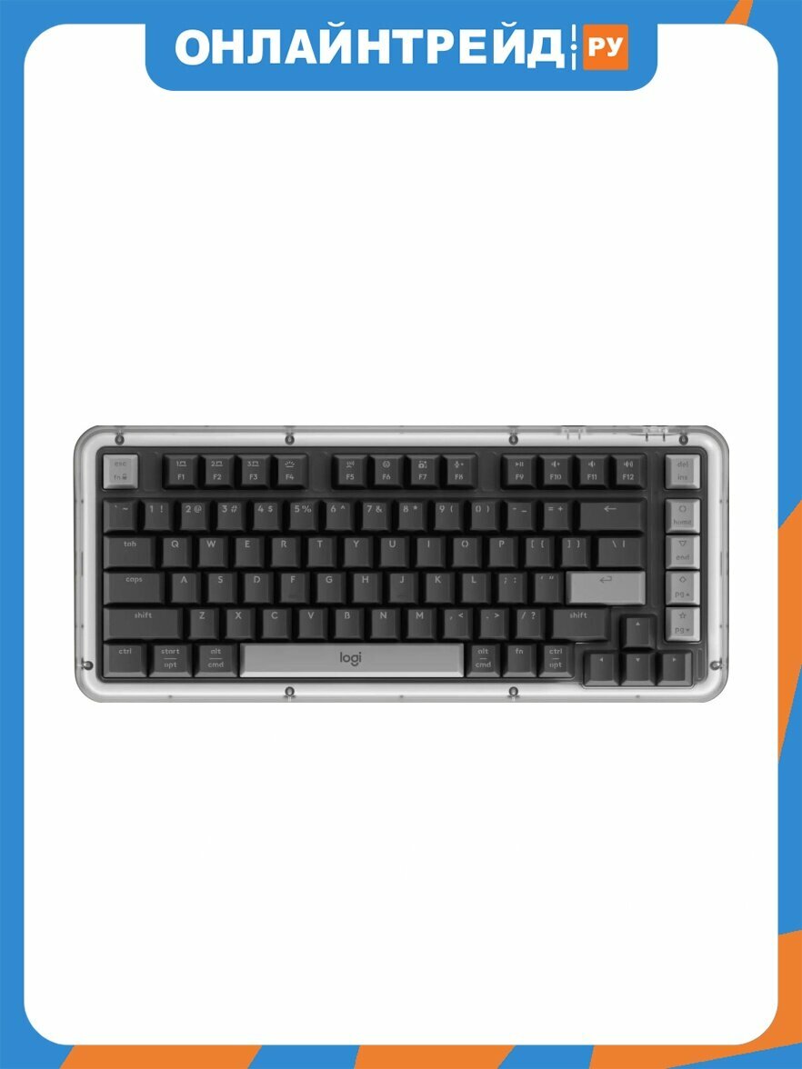 Клавиатура Logitech K75M mechanical Cordless BT черный (920-013299)