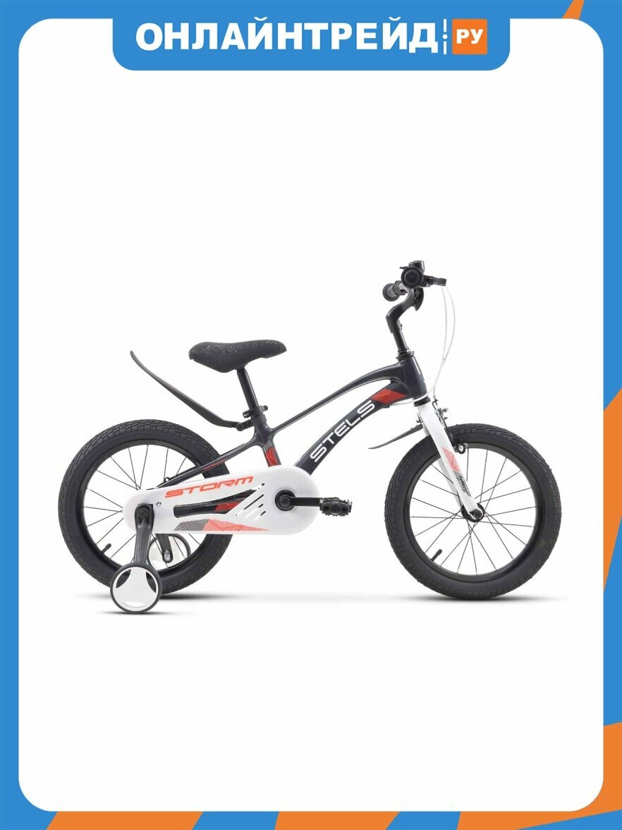 Детский велосипед Stels 16" Storm KR Z010 Серый 2024