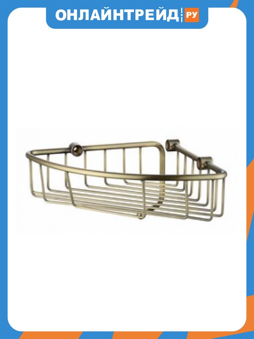 Полка настенная угловая Kaiser® KAISER 5011 (103) Bronze/латунь