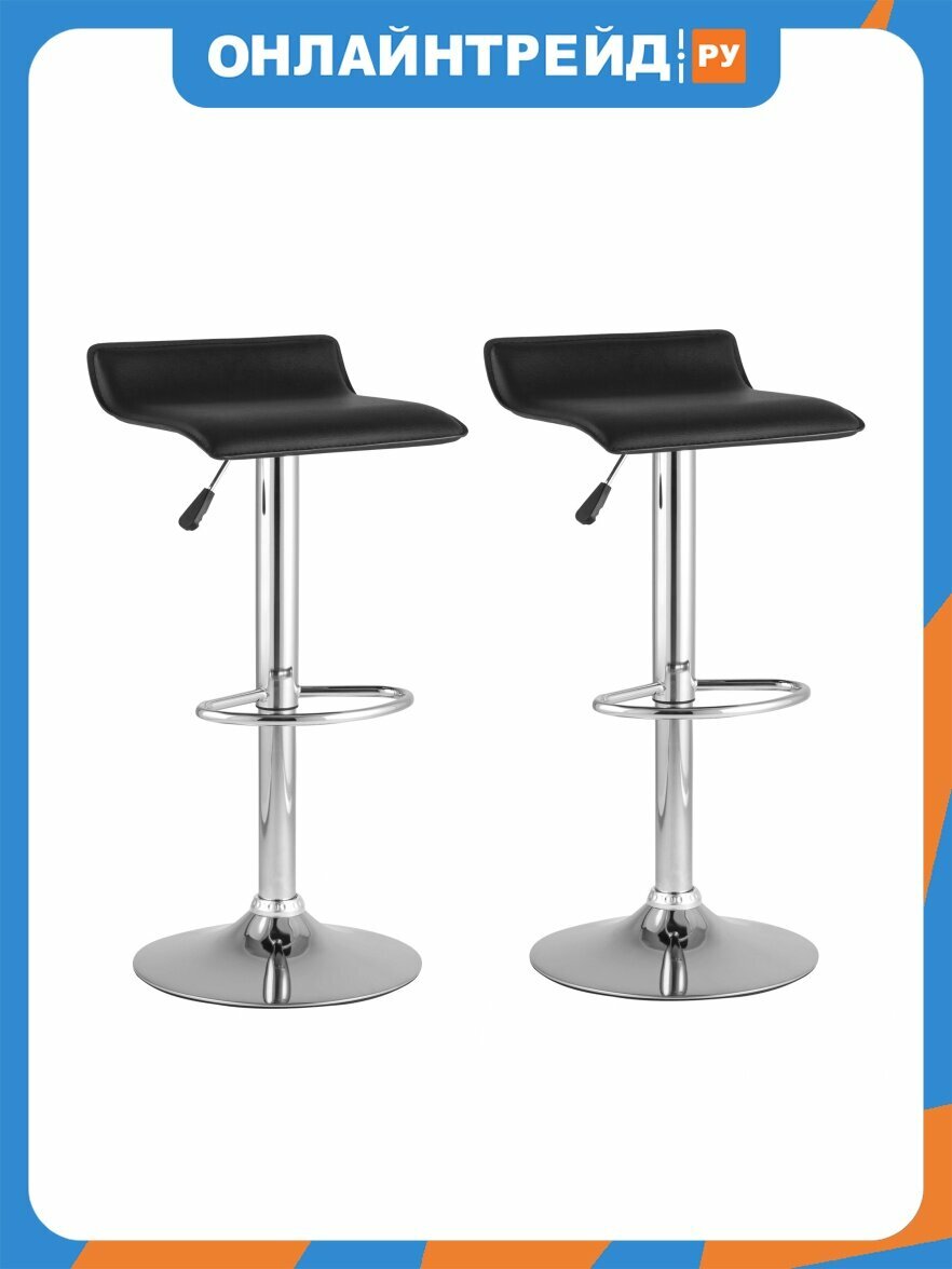 Стул барный Stool Group hi-tec NEW, черный NP (2 шт/уп)