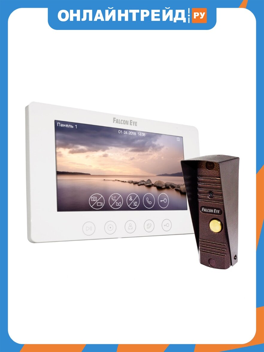 Комплект видеодомофона Falcon Eye KIT Space HD Wi-Fi