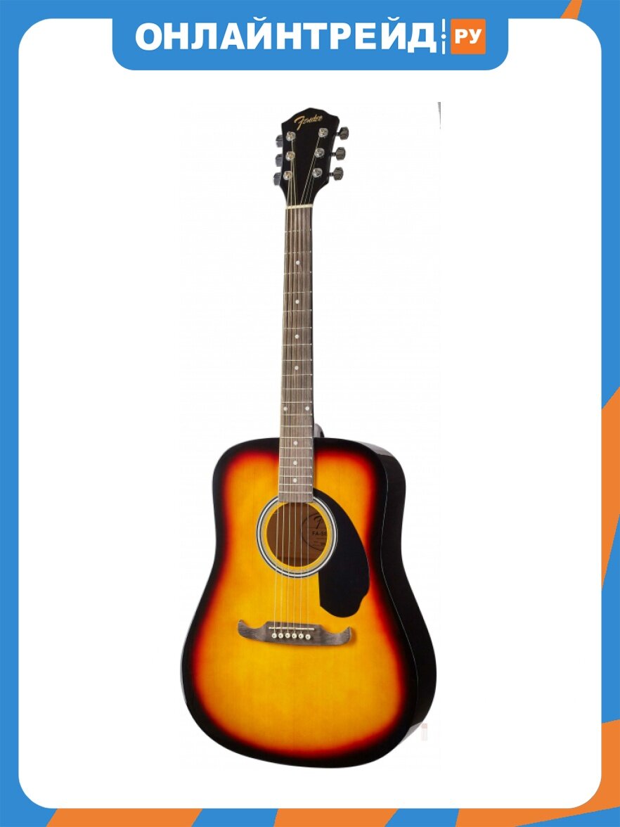 Акустическая гитара Fender FA-125 SB