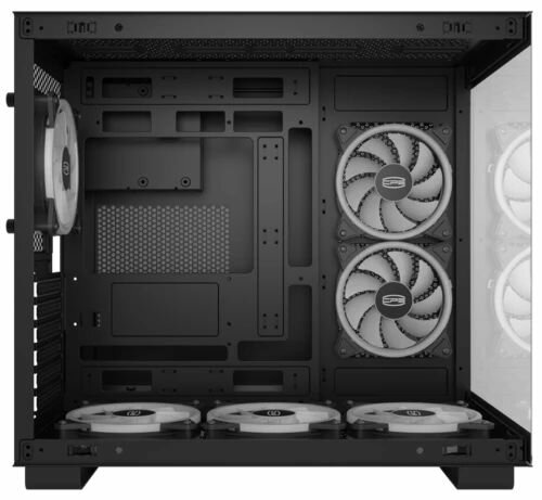 Компьютерный корпус PCCooler C3 T500 ARGB BK (C3-T500BKD6-GL) черный - Midi Tower, ATX, USB 2.0 Type-A, USB 3.2 Gen 1 Type-A, USB 3.2 Gen 1 Type-C