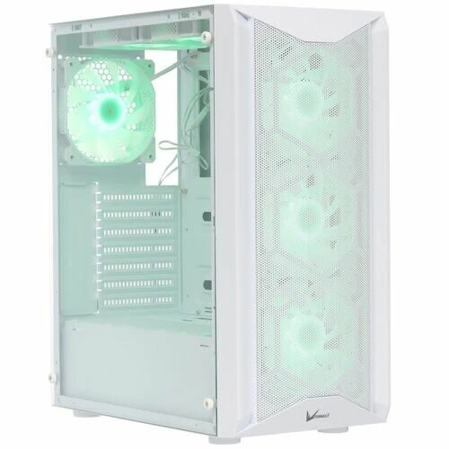 Компьютерный корпус Formula V Line Air Power G1 Plus (V LINE AIR POWER G1 PLUS) белый - Midi Tower, ATX, USB 3.2 Gen 1 Type-A, USB 3.2 Gen 2 Type-C