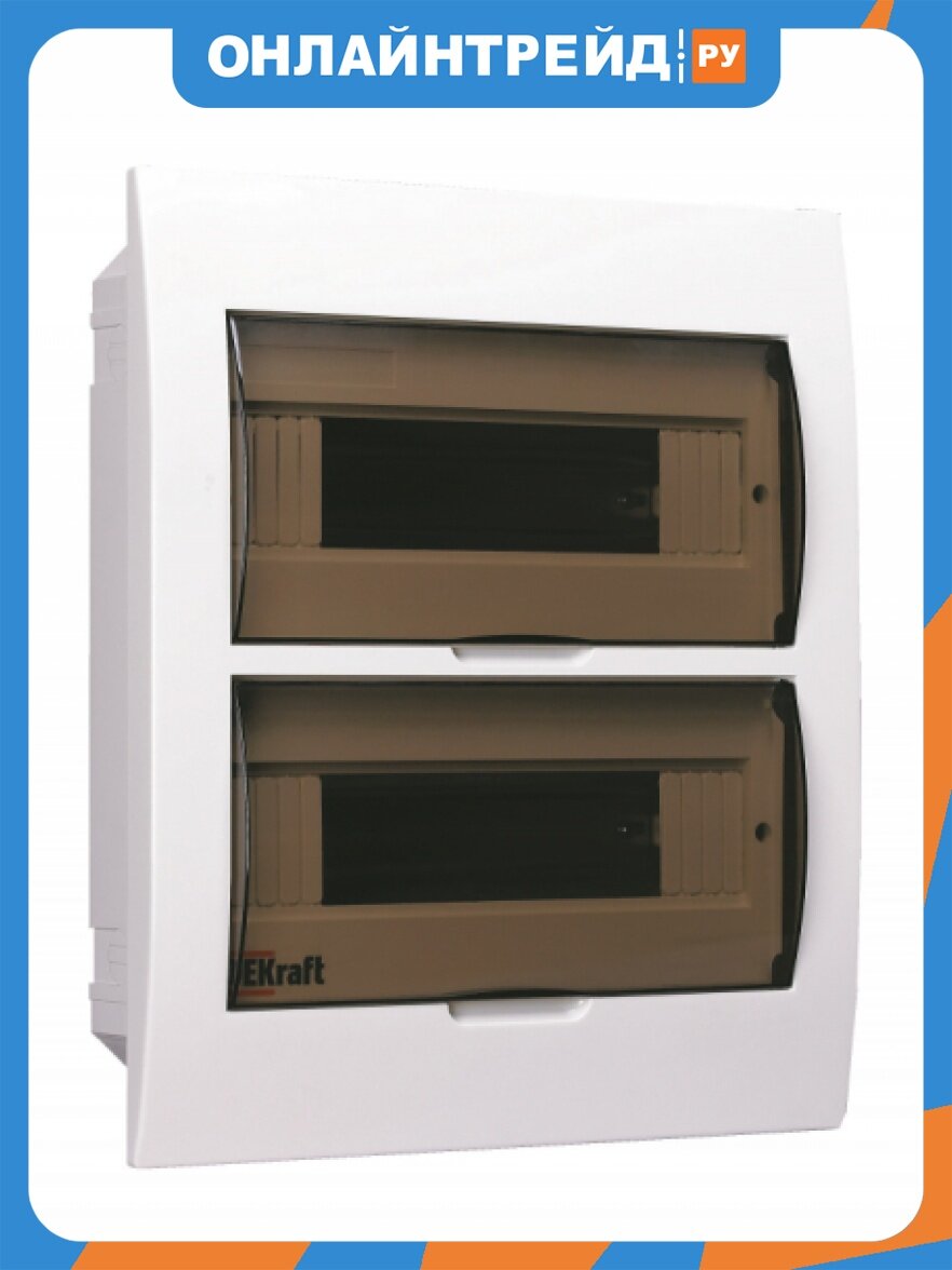 Корпус пластиковый встраиваемый Dekraft 24 мод. IP41 ЩРВ- 31006DEK (1113497)