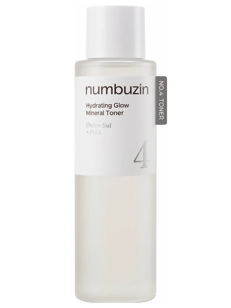 Numbuzin Увлажняющий минеральный тонер для сияния кожи No.4 Hydrating Glow Mineral Toner 200 мл