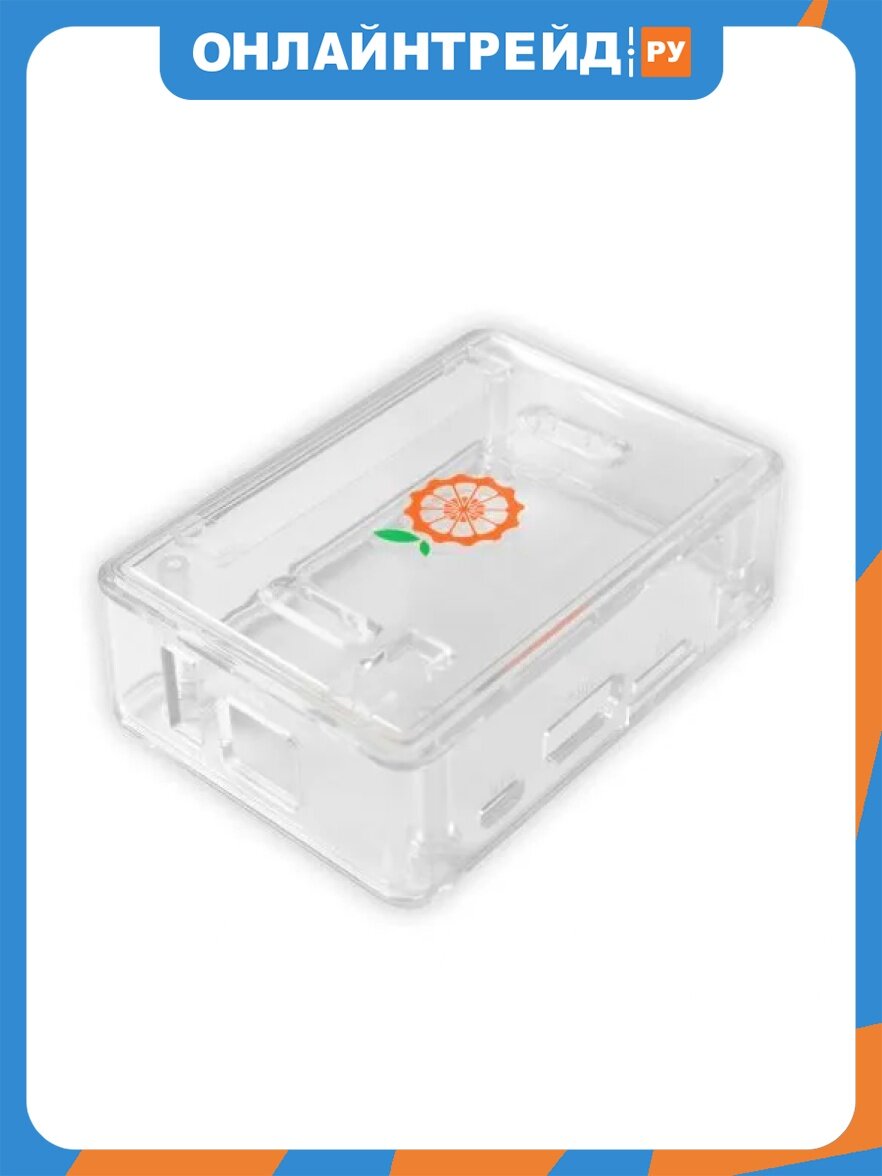 Корпус для микрокомпьютеров Orange PI One прозрачный