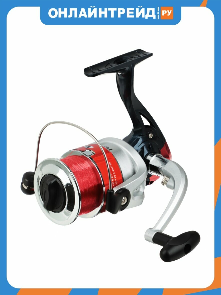 Катушка с передним фрикционом Azor Fishing Фаэр Бэл FB-40, 1п. п, с леской