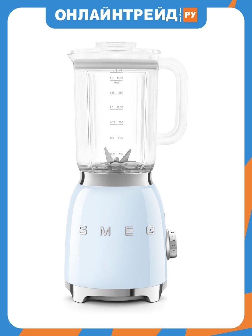 Блендер Smeg BLF03PBEU (повреждена упаковка)