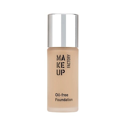 MAKE UP FACTORY Тональный крем без содержания масла матирующий Oil-Free Foundation, № 04 Beige, 20 мл № 04 Beige