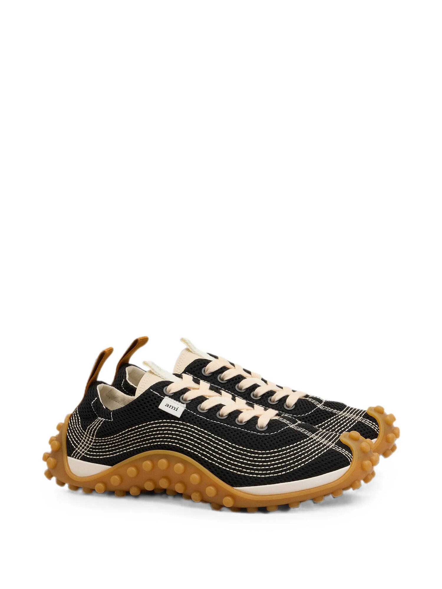 Кроссовки Ami Paris Mesh Mirage sneakers, размер 44 — фото 1
