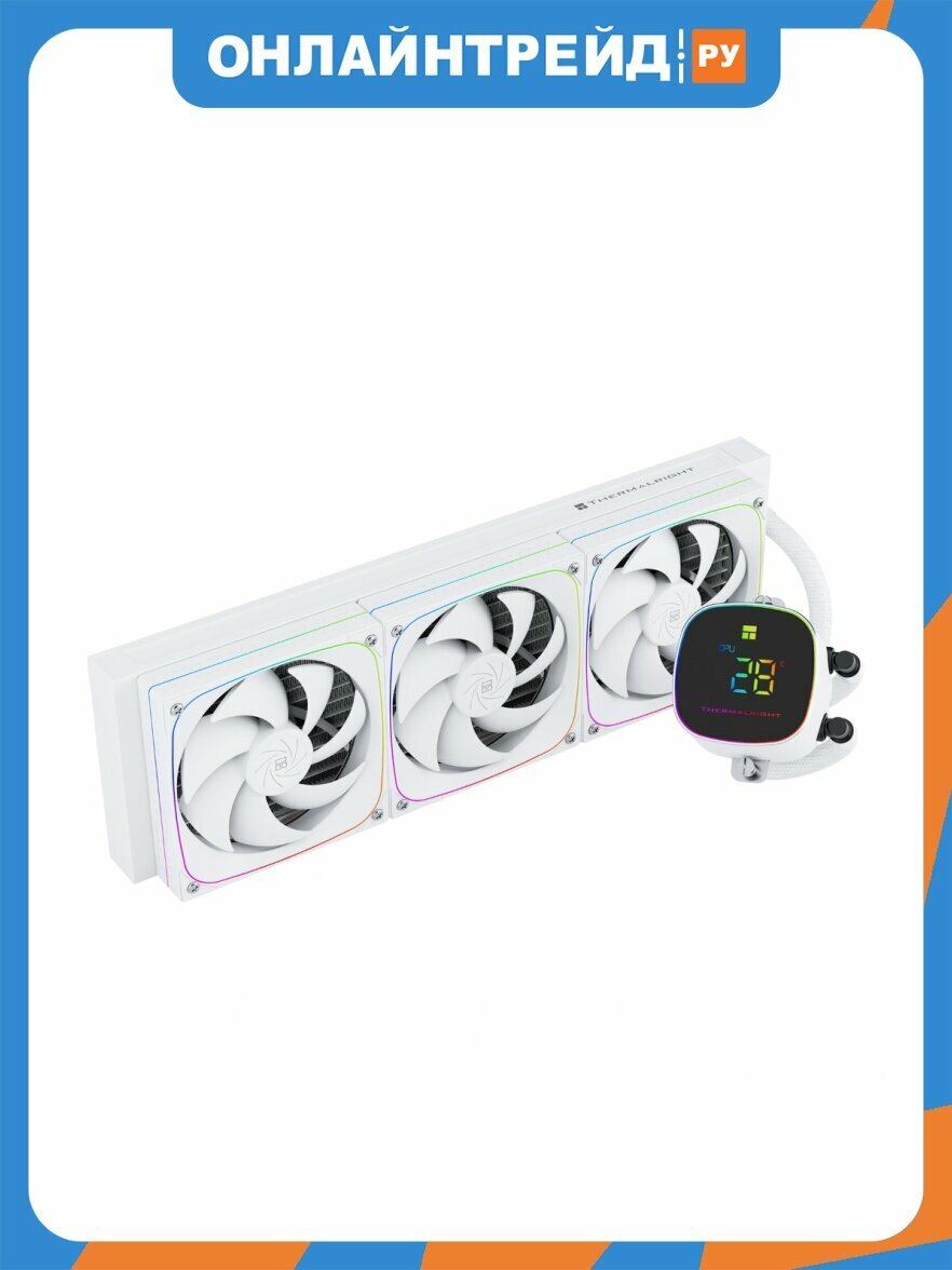 СВО для процессора Thermalright Frozen Horizon 360 Digital ARGB White (TRFH360DAW)