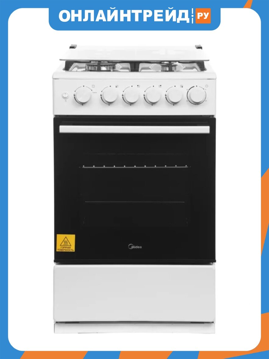 Плита газовая Midea MFO-M4G20T0E(WH)