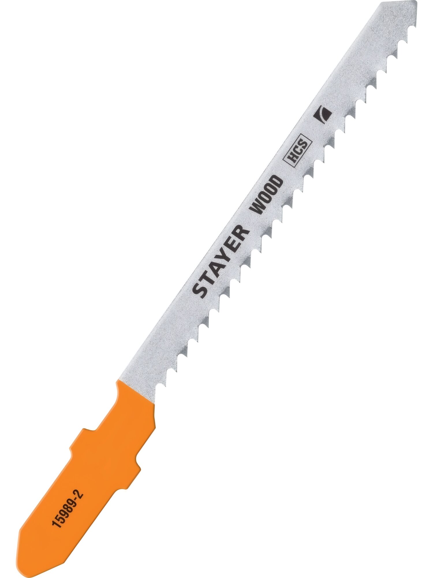Полотна для лобзика Professional STAYER T119BO 2 шт 50 мм / 2 мм T-хвост. HCS сталь фигурный рез дерева/фанеры/ДСП