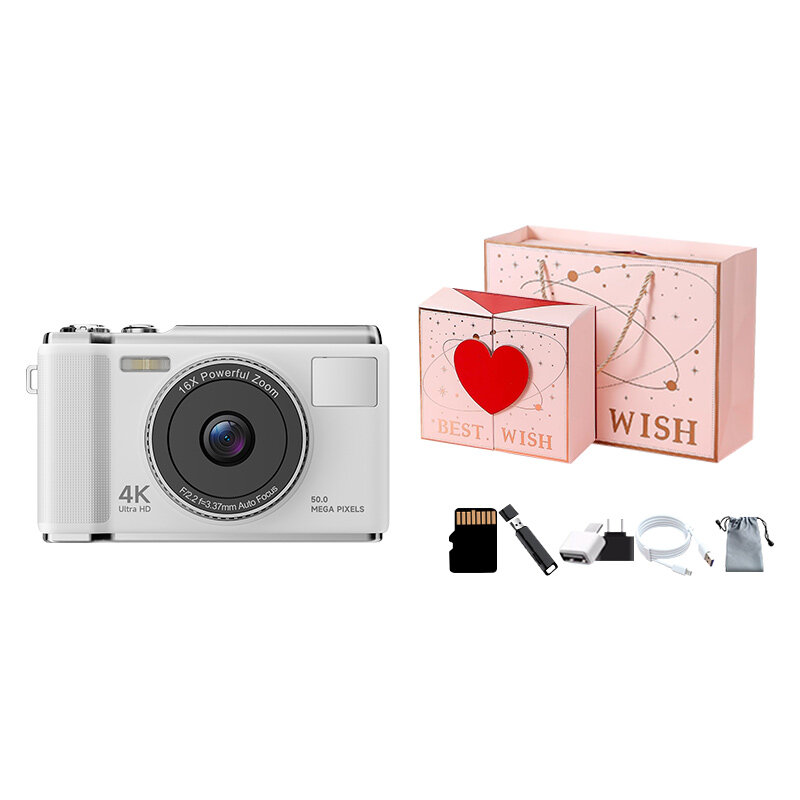 Цифровая камера унисекс AIBOIAI 1317157188, Cameras+32G Card+Android Transfer Port+Box+Card Reader+Sticker+Greeting Card