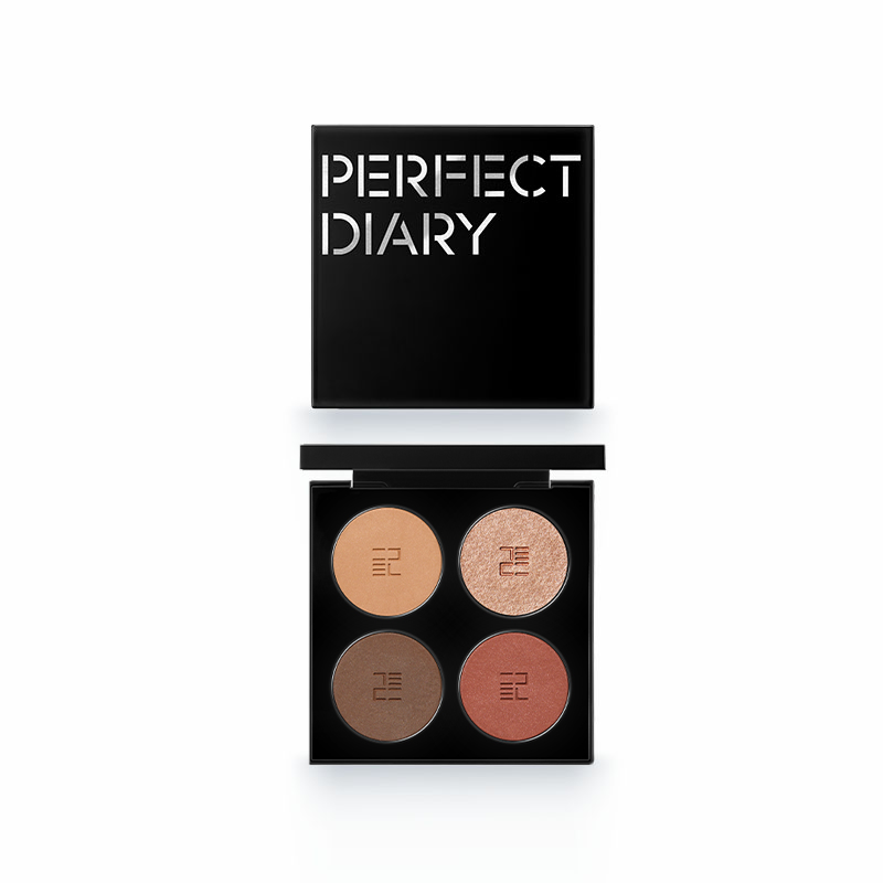 Тени для век женские PERFECT DIARY Essence Easy to Blend, оттенок #03 Red Brown Earth Tone