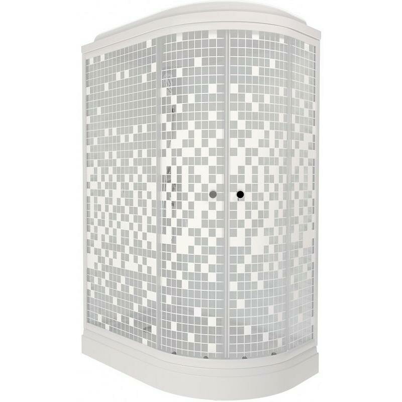 Душевая кабина Triton Коралл 120x80 Щ0000061817 белый профиль, без гидромассажа, левая