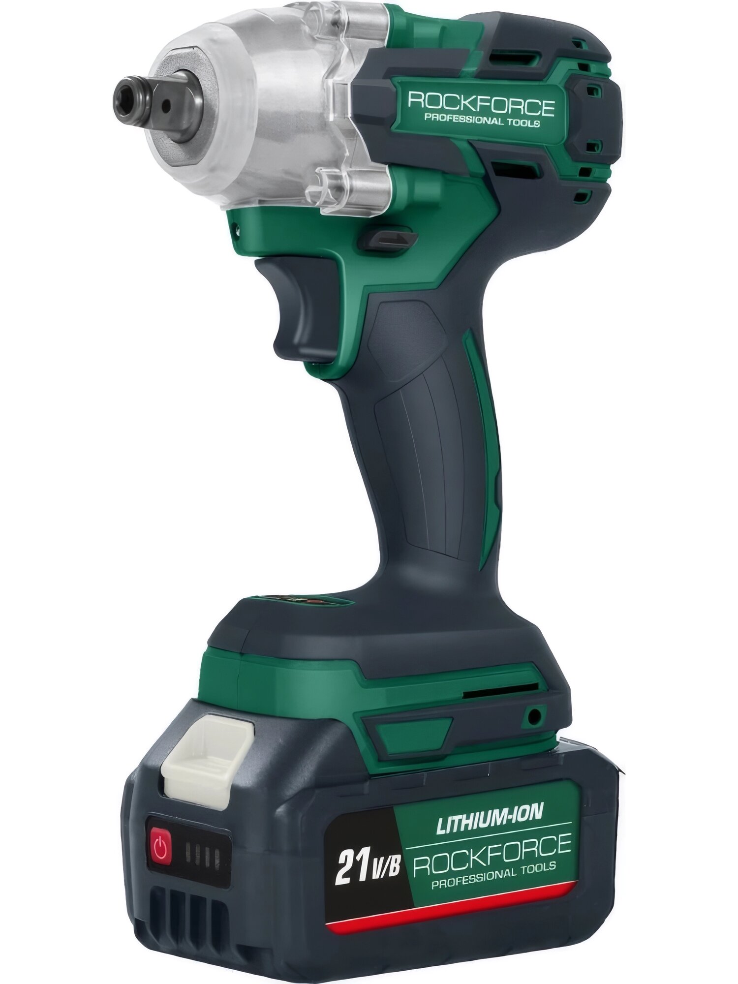 Гайковерт бесщеточный аккумуляторный ударный ROCKFORCE RF-PLIL-181B, 1/2"DR, 600 Нм