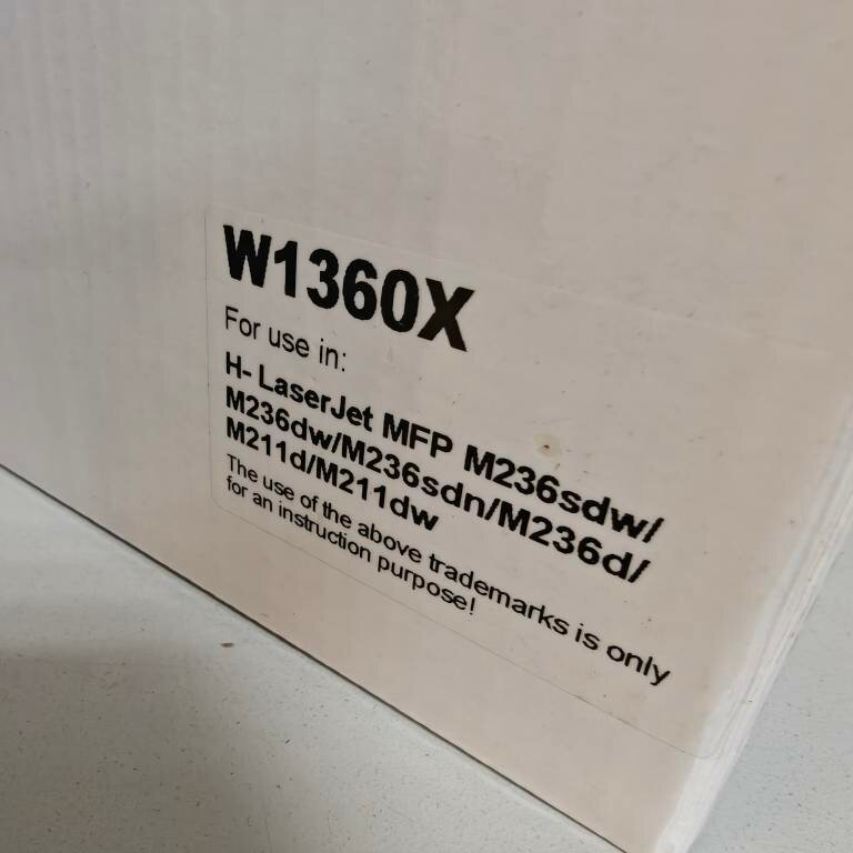 Картридж compatible для HP M211/M236 W1360X черный (2,6K) с чипом